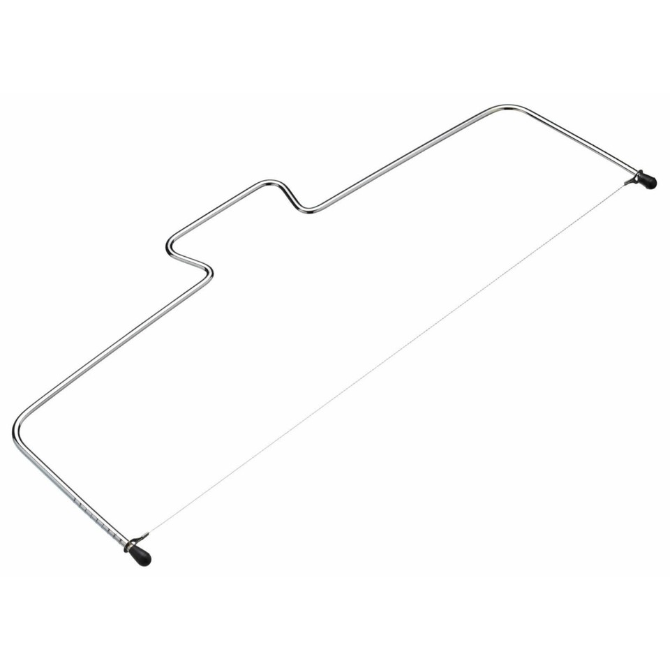KitchenCraft Cake Slicer Cutter Large Adjustable Wire Cutting Leveller ...