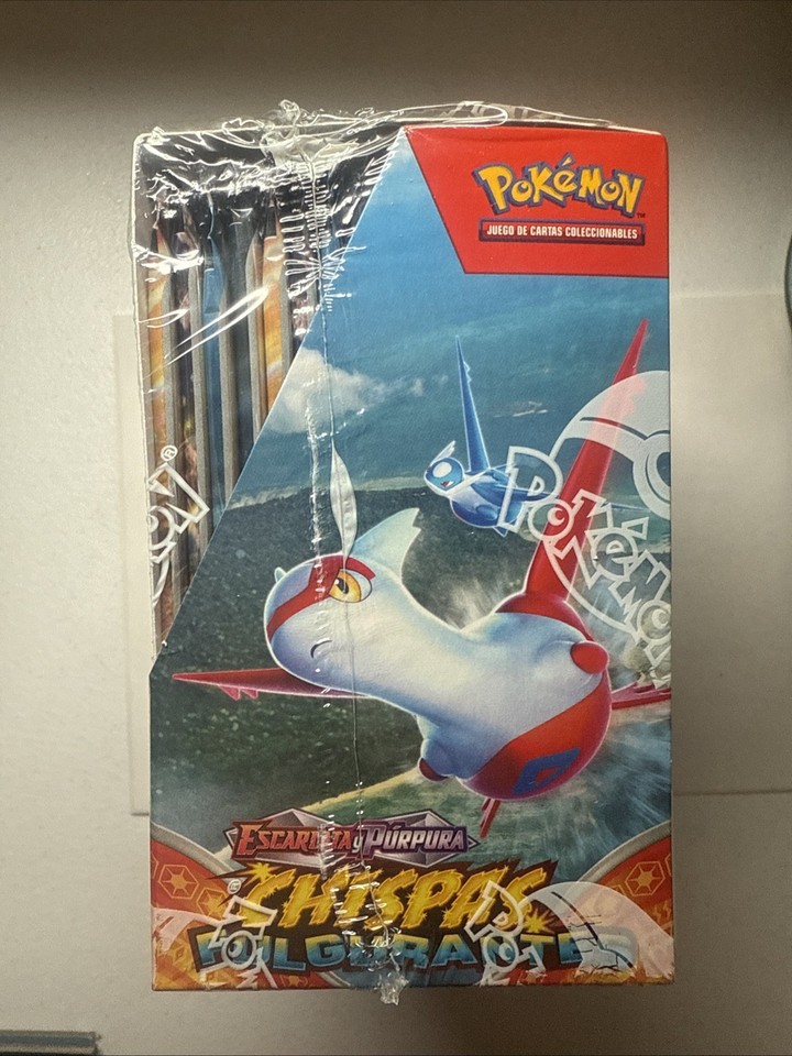 Pokemon Surging Sparks TCG SPANISH Chispas Fulgurantes Booster box ...