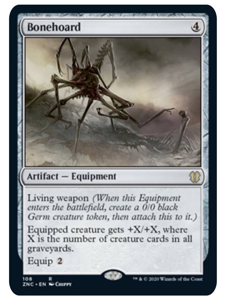 MTG Bonehoard Commander: Zendikar Rising 108 Regular Rare for sale ...