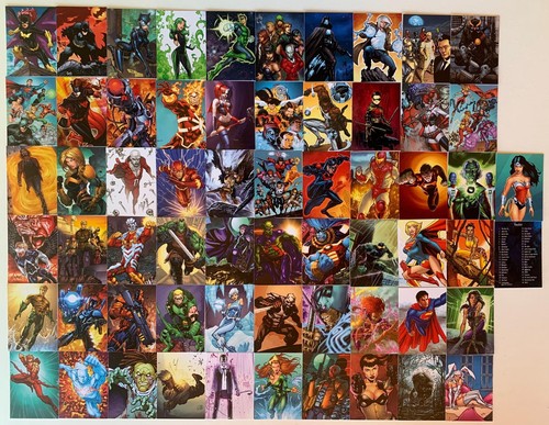 2012 DC Comics The New 52 Base Trading Card Set 62 Cards Cryptozoic | eBay