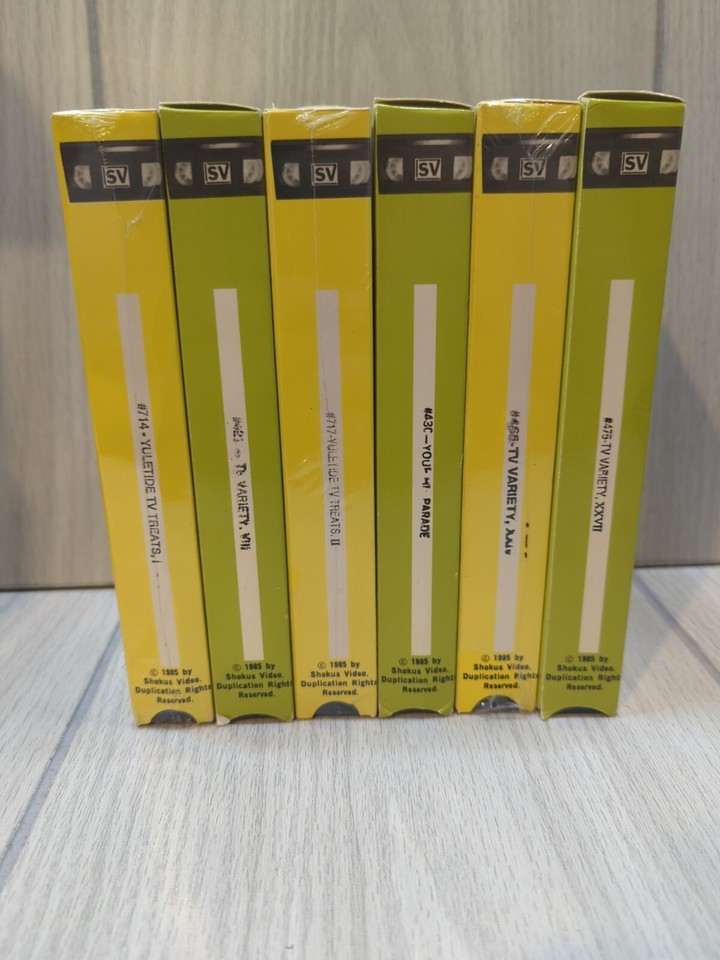 Shokus Video Presents Vintage Television On VHS | eBay