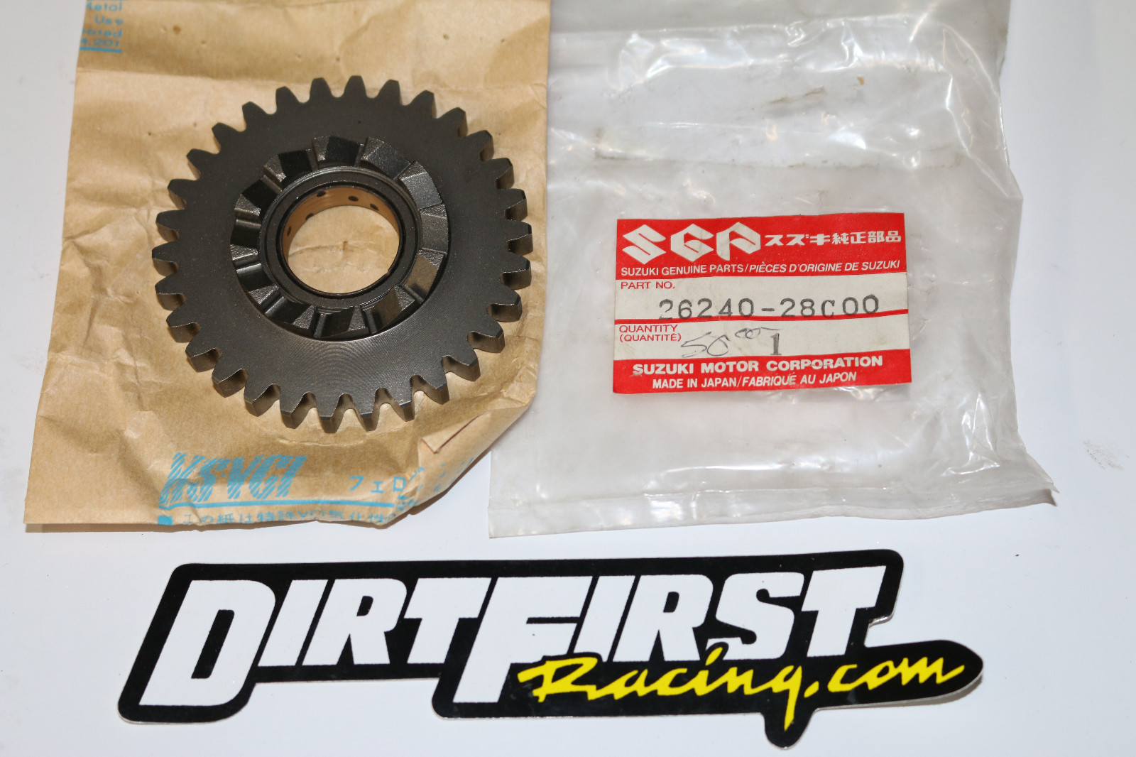 1994+Suzuki+Rm250+Kickstarter+Shaft+Drive+Gear+Kick+30t+94+RM+250+26240 ...