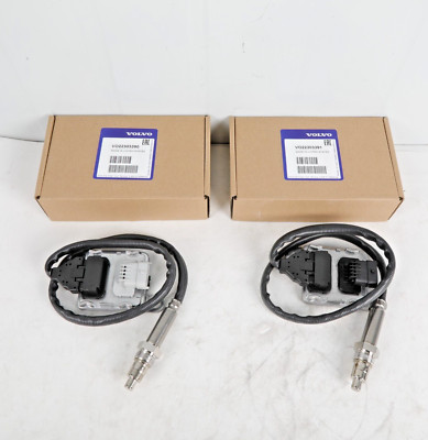 2X Nitrogen Oxides Nox Sensor 22303391 22303390 For Mack/Volvo Truck ...