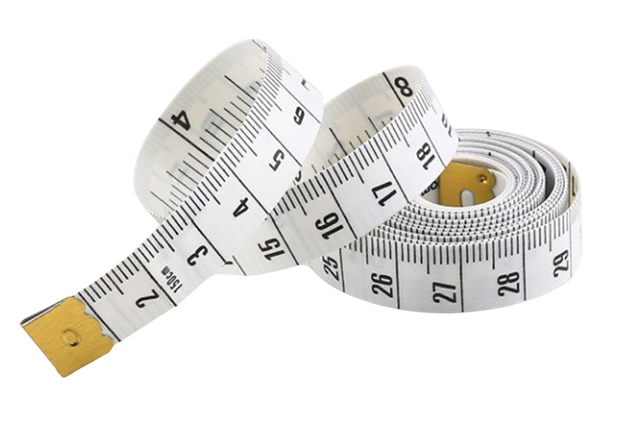 Measuring Body Tape Waist Dress Tailor Measure Sewing Tape White Ruler ...