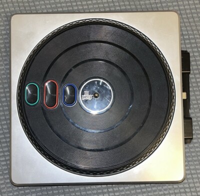DJ Hero Video Game White Turntable Half ONLY Untested | eBay
