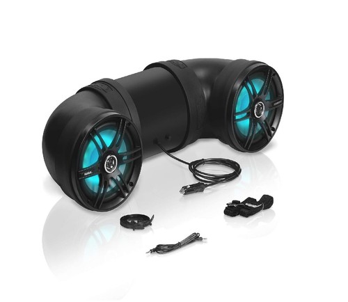 SOUNDSTORM BTB8L ATV AMPLIFIED BOOM TUBE 8″ W BLUETOOTH & COLOR LED ...