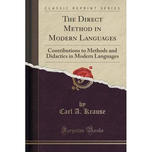 The Direct Method in Modern Languages: Contributions to Methods and ...