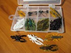 28 Pc Leland's Trout Slayer Kit Jig Lures & Plastic Craw Fishing Baits ...