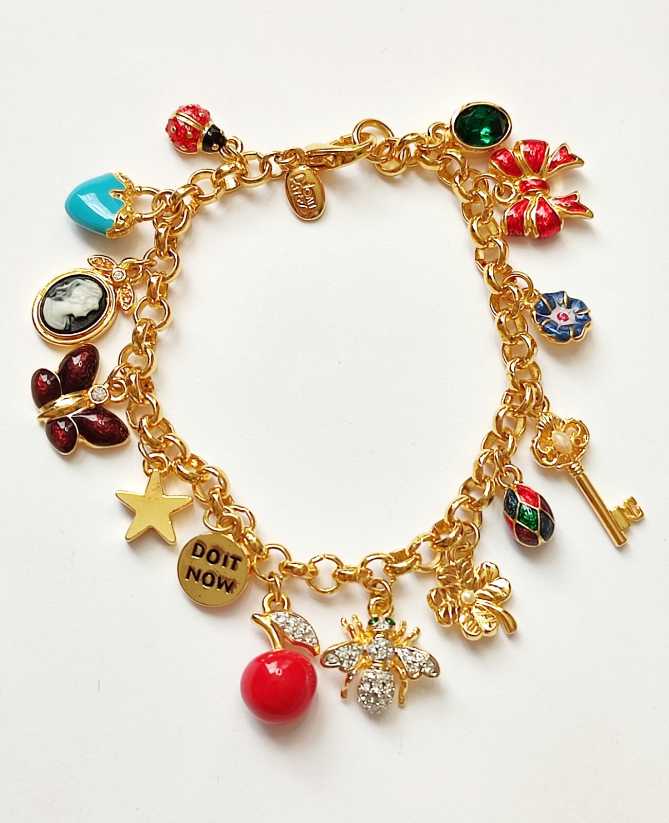 JOAN RIVERS ICONIC "All my Favorite Things" Gold Tone… - Gem