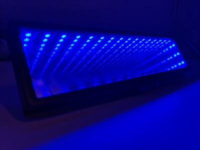 JDMFV - LED GALAXY MIRROR INFINITY WINK LIGHT CLIP-ON REAR VIEW - BLUE ...