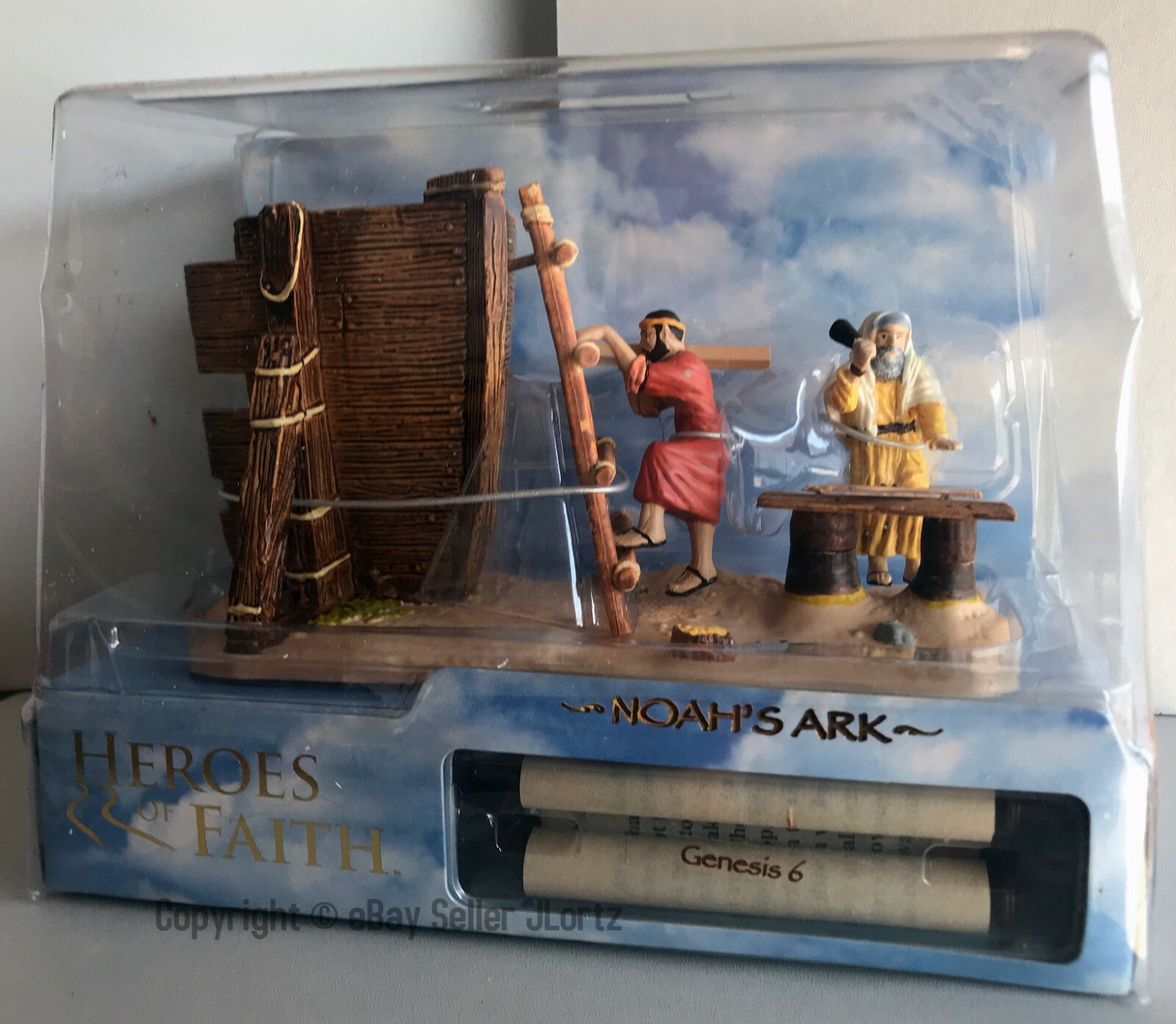 Heroes of Faith Noah's Ark - Christian Religious Figure Set NEW | eBay