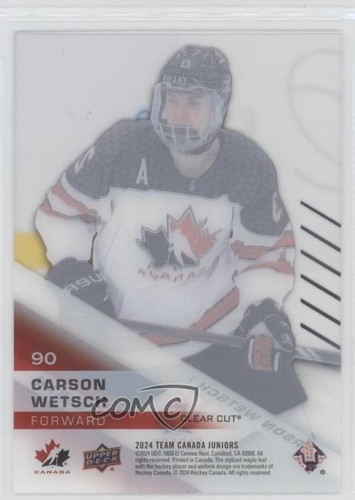 2024 Upper Deck Team Canada Juniors - Pride of the Program Carson ...
