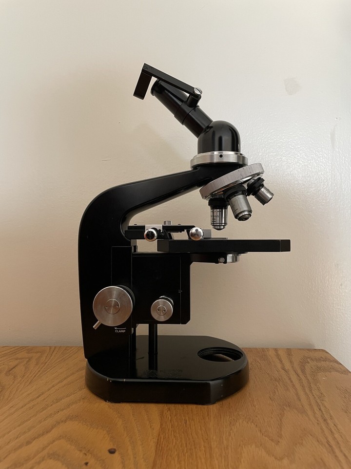 Nippon Kogaku Nikon Vintage Retro Black S-series Microscope (Fully ...