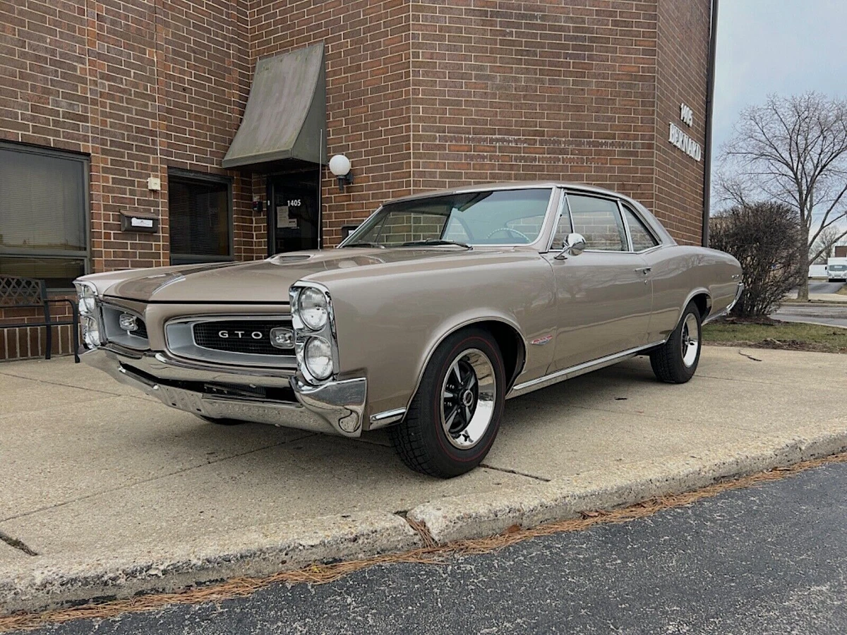A Freshly Restored 1966 GTO With Tri-Power and a Four-Speed