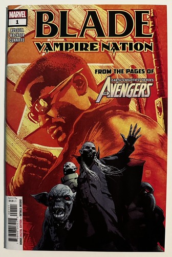 Blade: Vampire Nation #1 NM+ (2022) 🔑 Blade/Dracula Team-Up - Marvel ...