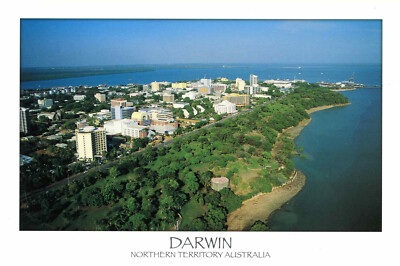 Darwin Australia aerial view postcard | eBay