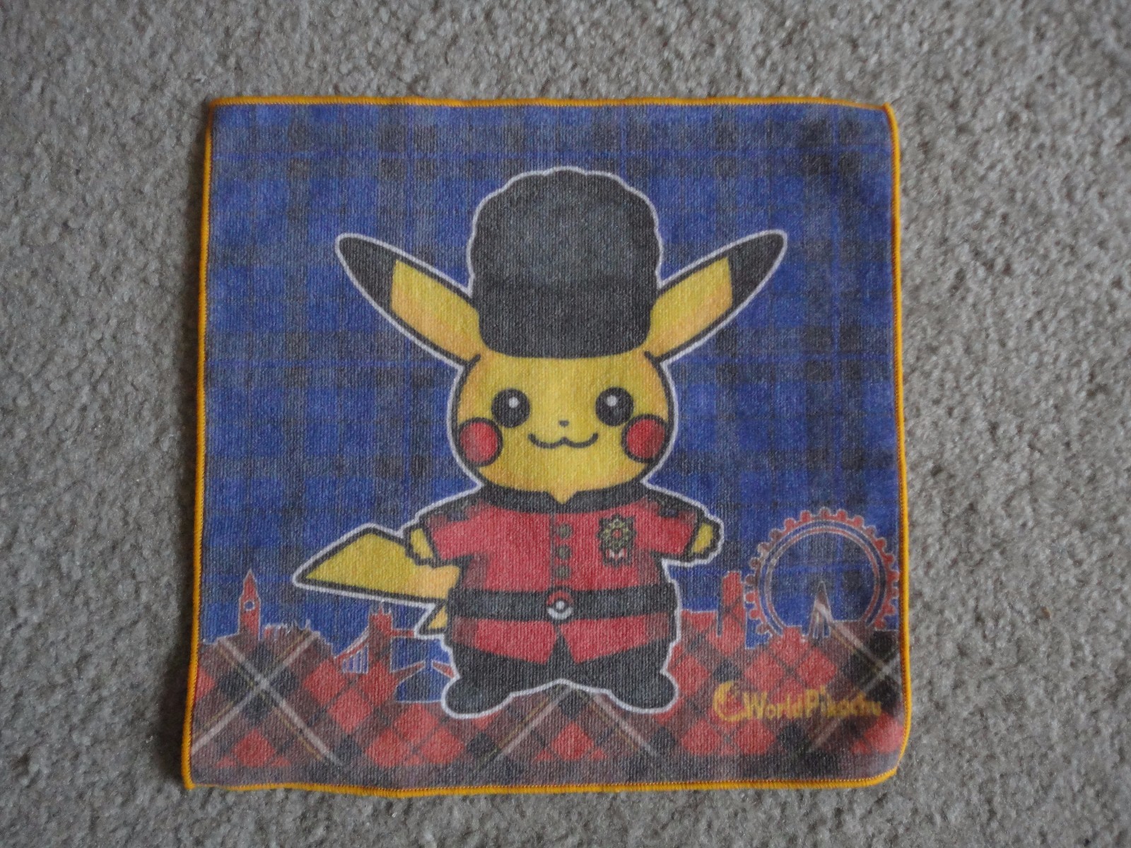 Pokemon Center Original World Pikachu Wash Cloth [United Kingdom Ver ...