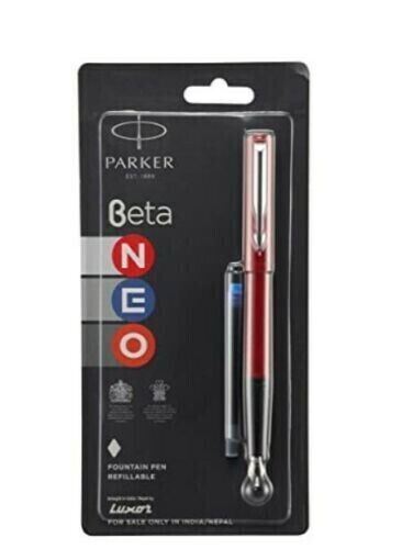 Red Body Parker Beta Neo CT Fountain Pen | eBay