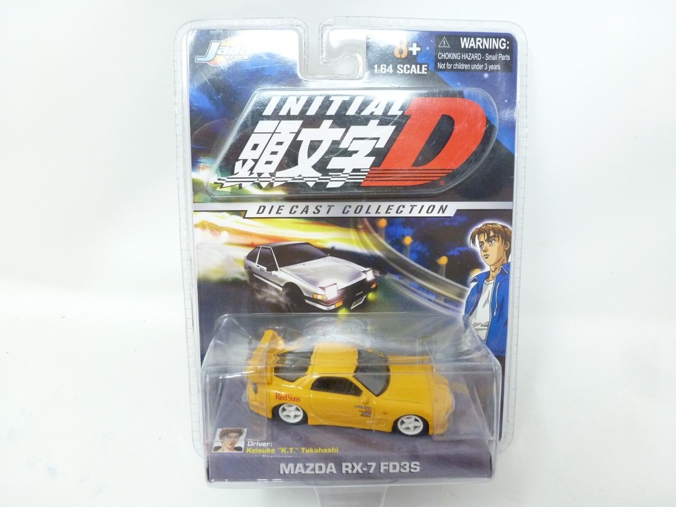 Brand New Jada Toys 1/64 Initial D Diecast Cars Complete Set of 6 Seal ...