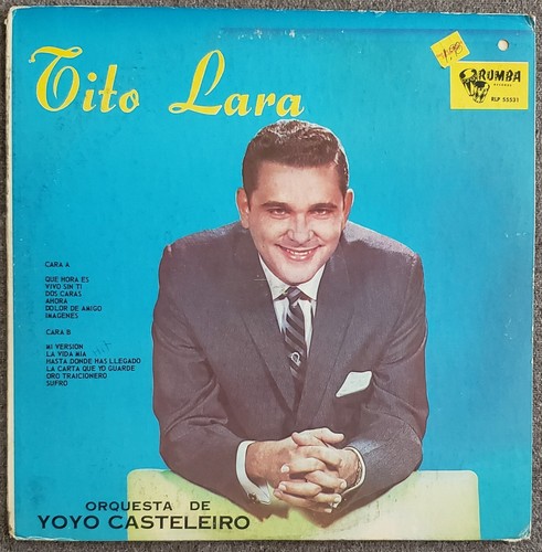 Tito Lara "Orquesta de Yoyo Casteleiro" Vinyl Record LP | eBay