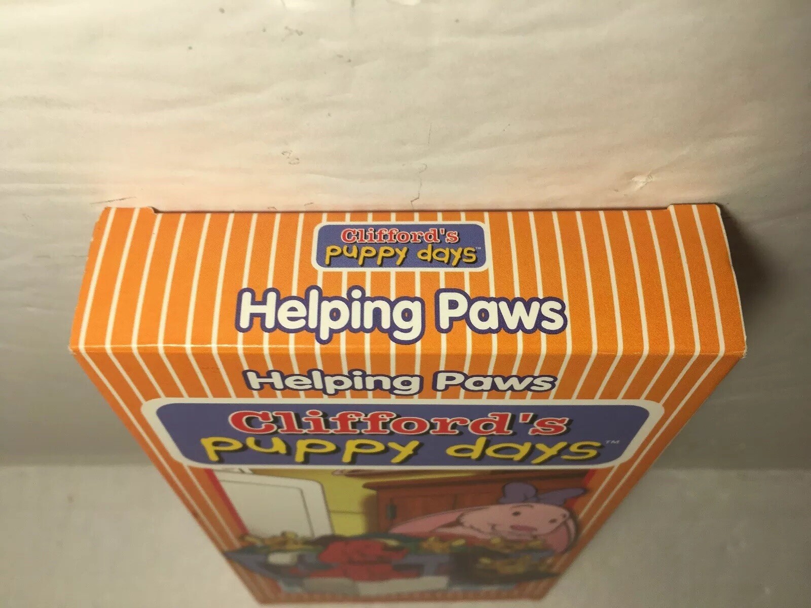 Clifford's Puppy Days Helping Paws VHS 2004 Scholastic Rare HTF TESTED ...