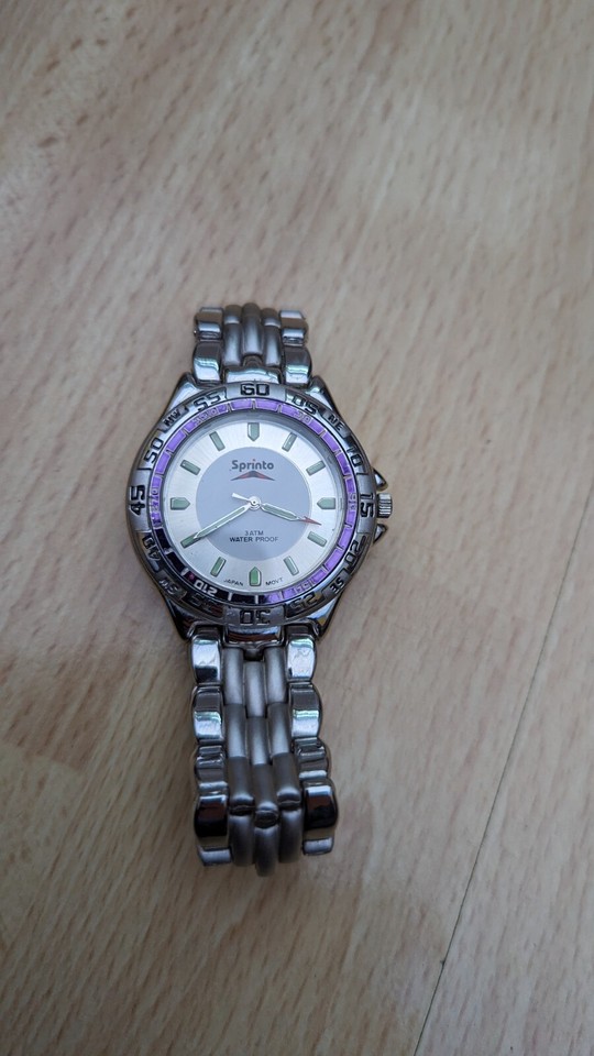 New Men' SPRINTO Watch in Presentation Box - NOT WORKING - FOR PARTS ...