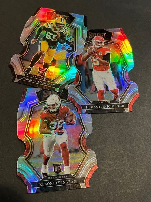 2022 Panini Select Football Silver Prizm Premier Level Die Cut A0154 | eBay
