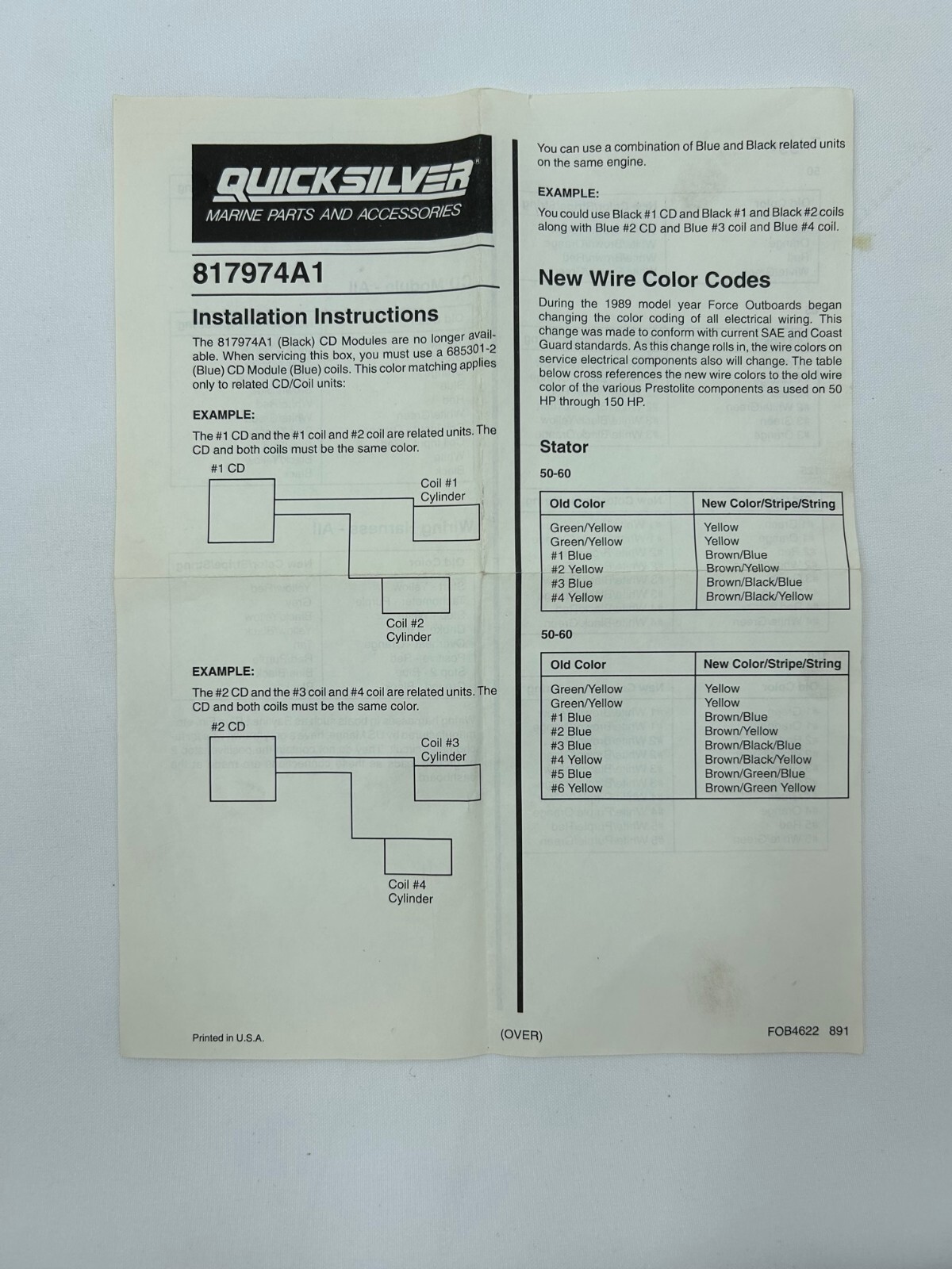 Mercury Quicksilver CD Module Kit 817974A1 for sale online | eBay