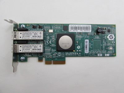 IBM 43W7512 Emulex LPE11002 Low Profile Dual Port Fibre Channel Host ...