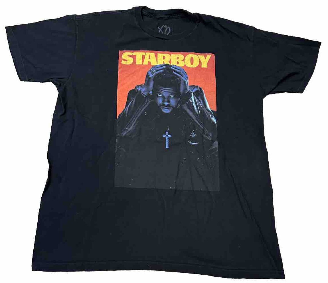 Official The Weeknd XO STARBOY Album Art Tour Size XL… - Gem