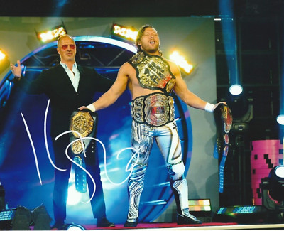 Kenny Omega Autographed 8x10 AEW NJPW Bullet Club Cleaner Free Shipping ...