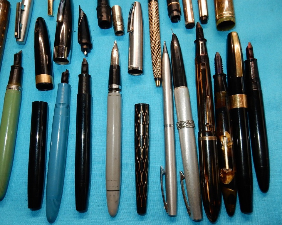 MIXED VINTAGE GROUP SHEAFFER FOUNTAIN PEN SPARES & PARTS JOB LOT 6 | eBay