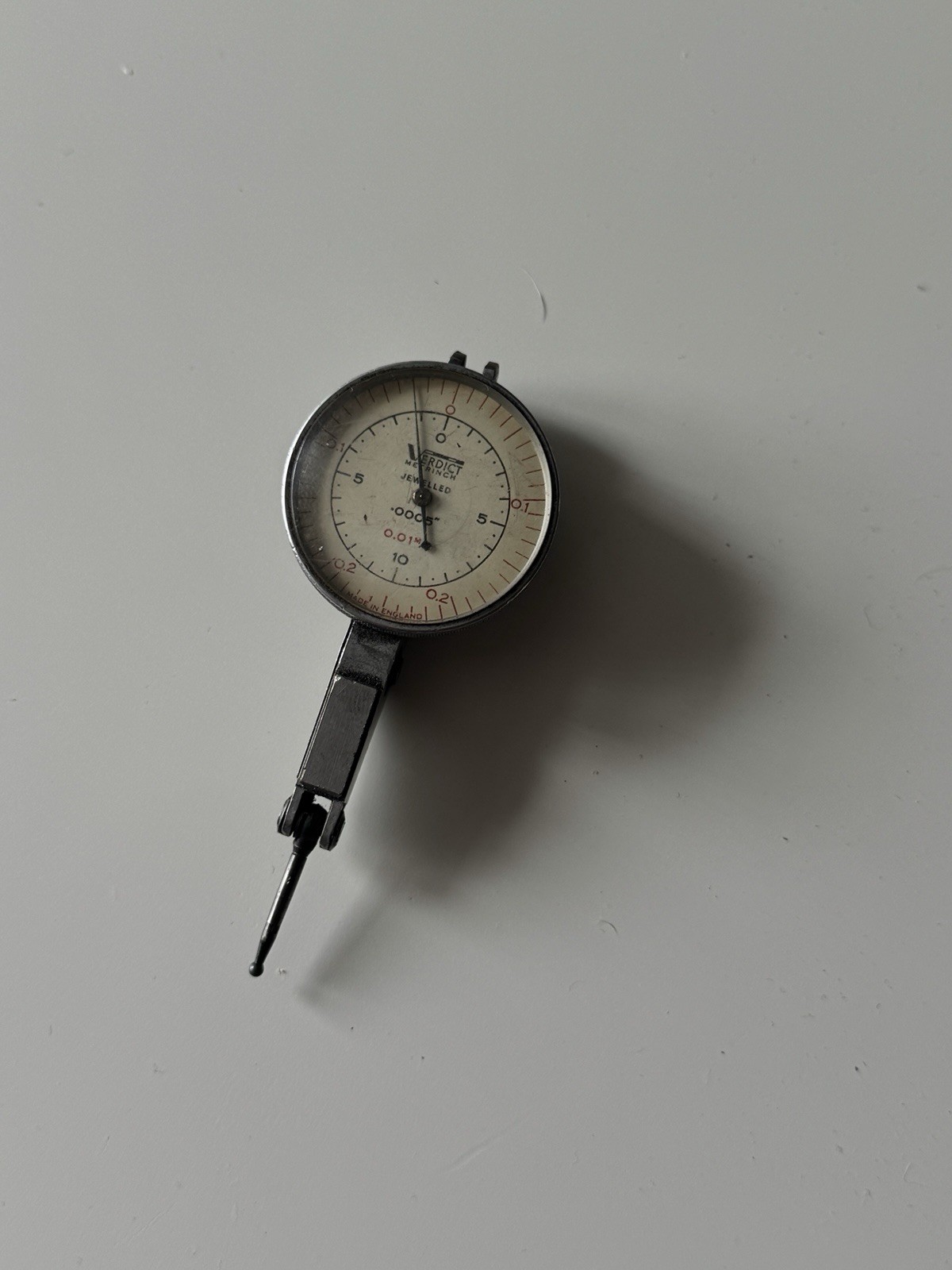 Verdict 0.0005” Dial Test Indicator, 0.01mm Resolution, DTI | eBay UK