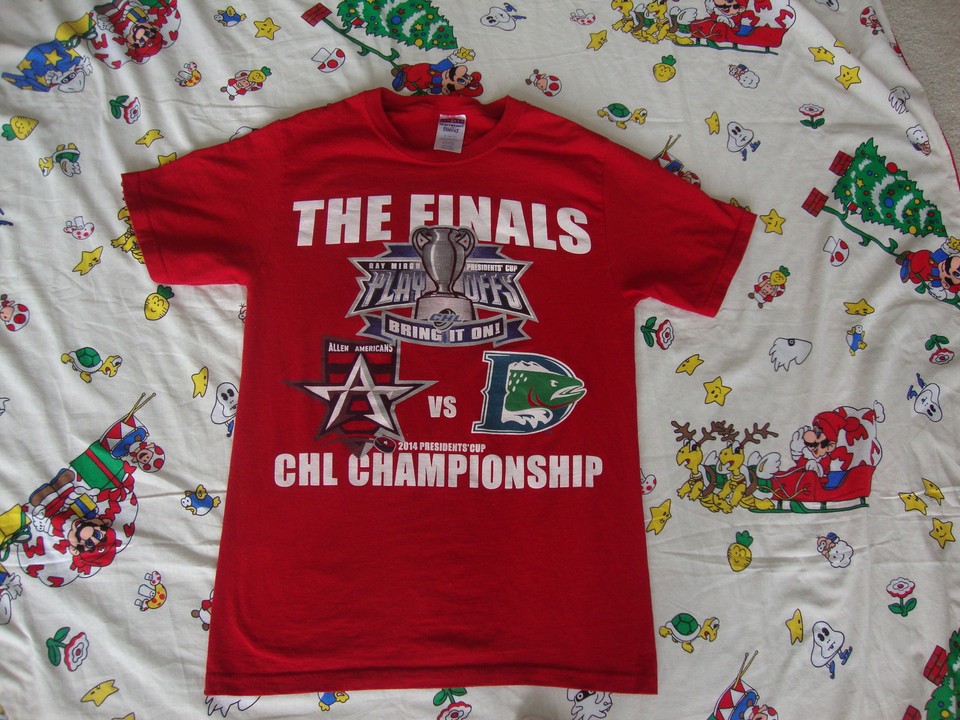 Allen Americans Vs Denver Cuttthroats CHL Championship T Shirt Men's ...