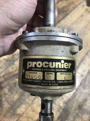 Drilling & Tapping - Procunier Tap Head
