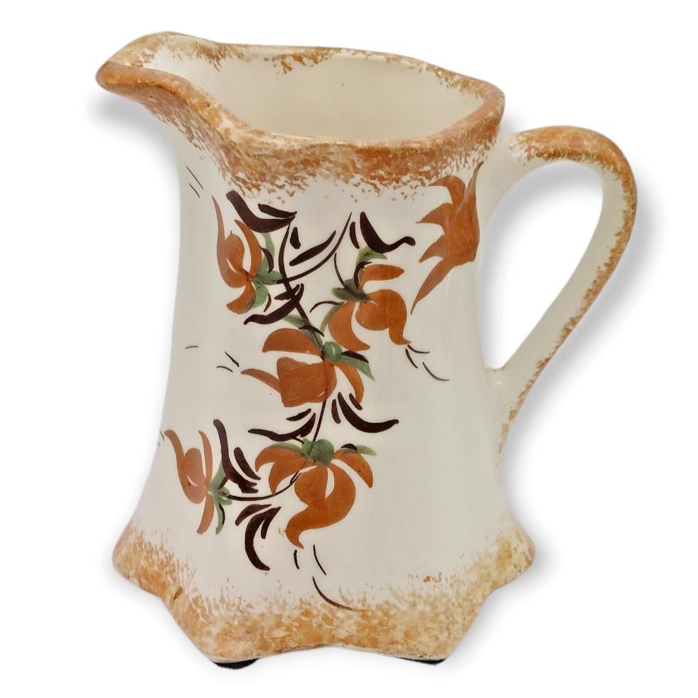 Clinchfield Artware Pottery Creamer Pitcher Cash Family Hand-Painted ...