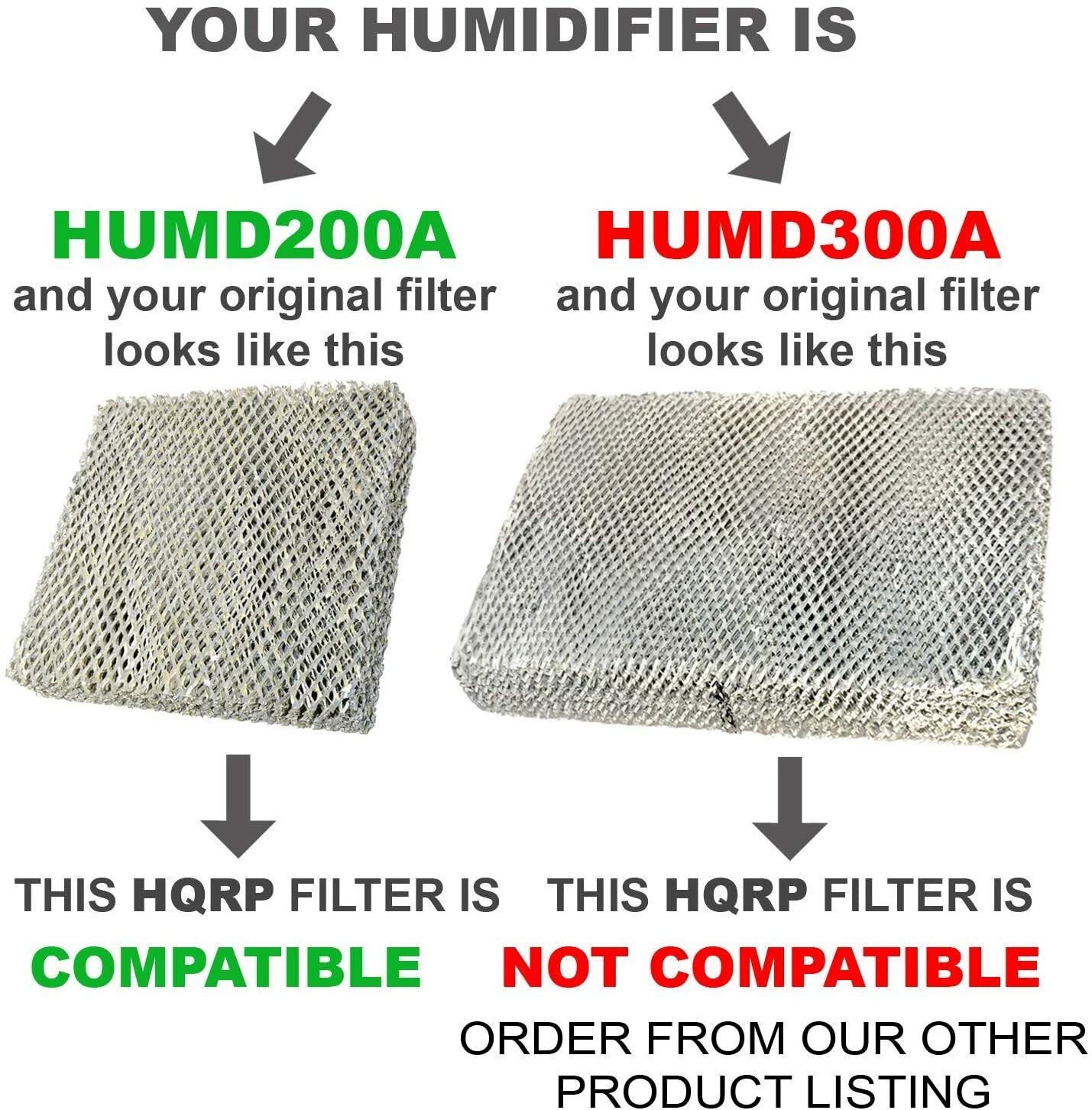 Water Filter for Panel TRANE / American Standard Humidifiers ...