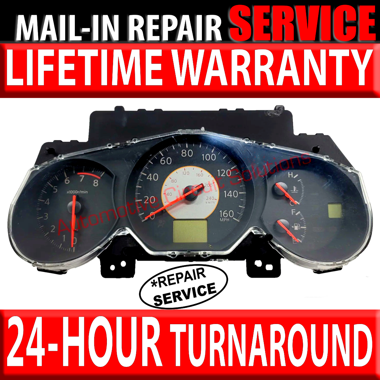 2004-2006 Nissan Altima Speedometer Instrument Cluster FULL [REPAIR ...