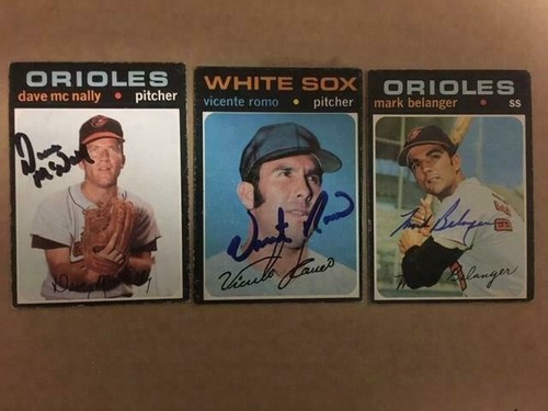 Vicente Romo White Sox Signed 1971 Topps Card with COA | eBay