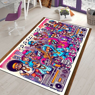Rap Stars Collage Rug, Hip Hop Rug, Legends Rug, Rappers Rug, Music Rug ...