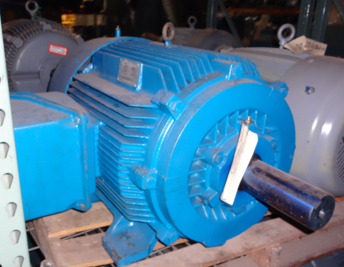 Siemens 60 HP, 460 V, 1185 rpm, Frame 404T, Model 1LA04046SE41B ...