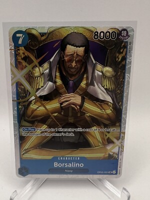 Borsalino OP05-051 - SR - Awakening of the New Era - One Piece TCG NM/M ...