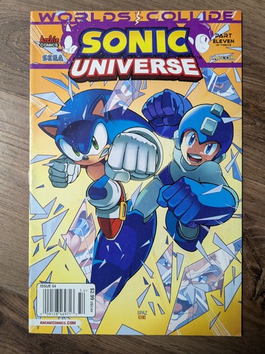 Sonic Universe #54 - HTF Newsstand - Worlds Collide - Mega Man & Sonic ...