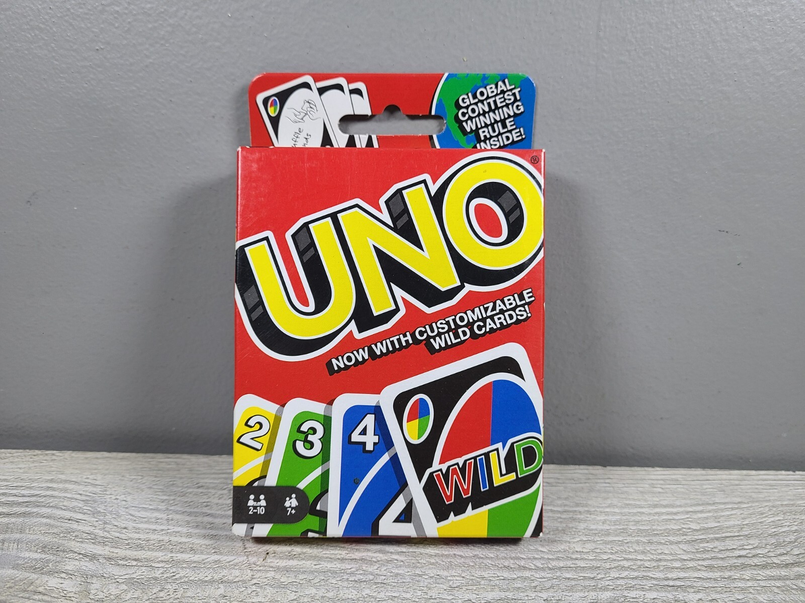UNO Original Playing Card Game Mattel Wild Family Fun 41001 Deals for ...