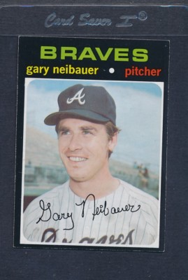 1971 Topps #668 Gary Neibauer Braves EX *4932 | eBay