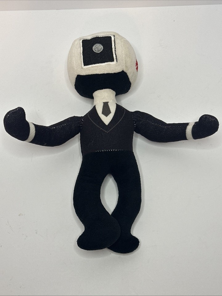 Skibidi Toilet Game Plush Doll Toys Titan Speakerman Figure Clock man ...