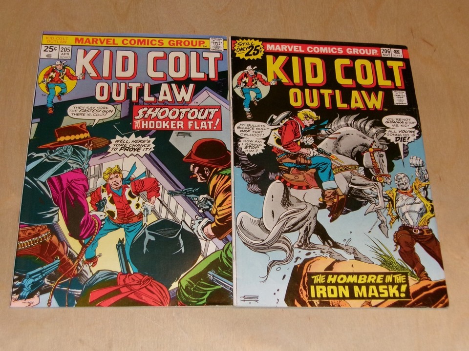 Kid Colt Outlaw 171-220 (1973-1977) FN Average Full Run 50 Total Issues ...