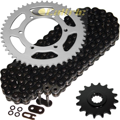Black O-Ring Drive Chain & Sprockets Kit for Yamaha R6 YZF-R6 2003 2004 ...