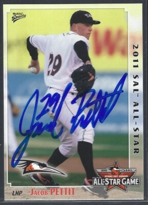 Jacob Pettit IP autograph signed 2011 MultiAd Sports SAL All-Stars #16 ...