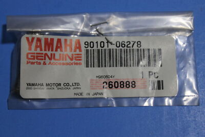 NOS GENUINE YAMAHA BOLT OEM# 90101-06278-00 | eBay